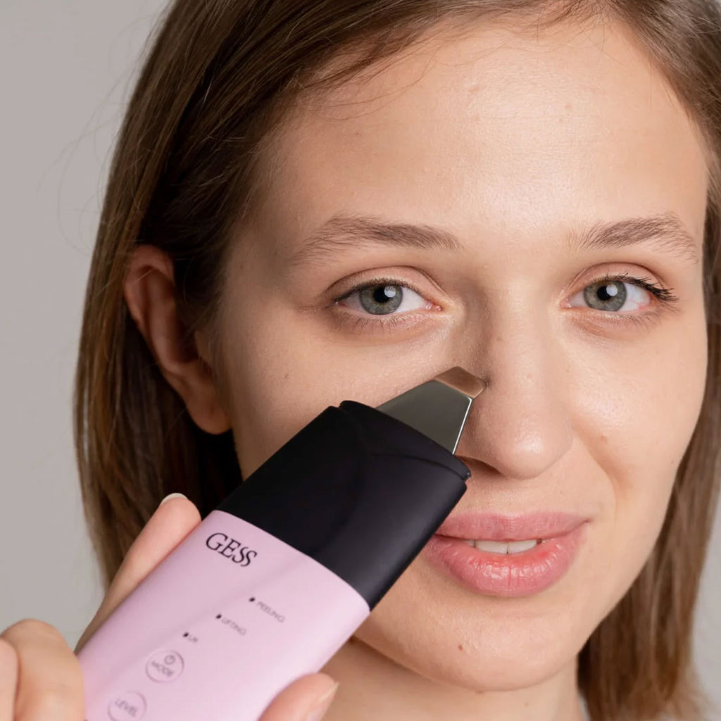 GESS Charme: Limpiador Facial Ultrasónico Profesional para Piel Radian